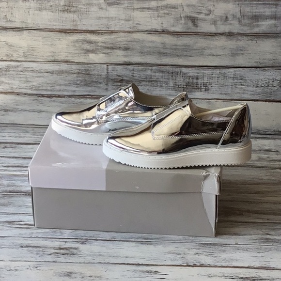 bp | Shoes | Womens Bp Metallic Silver | Poshmark